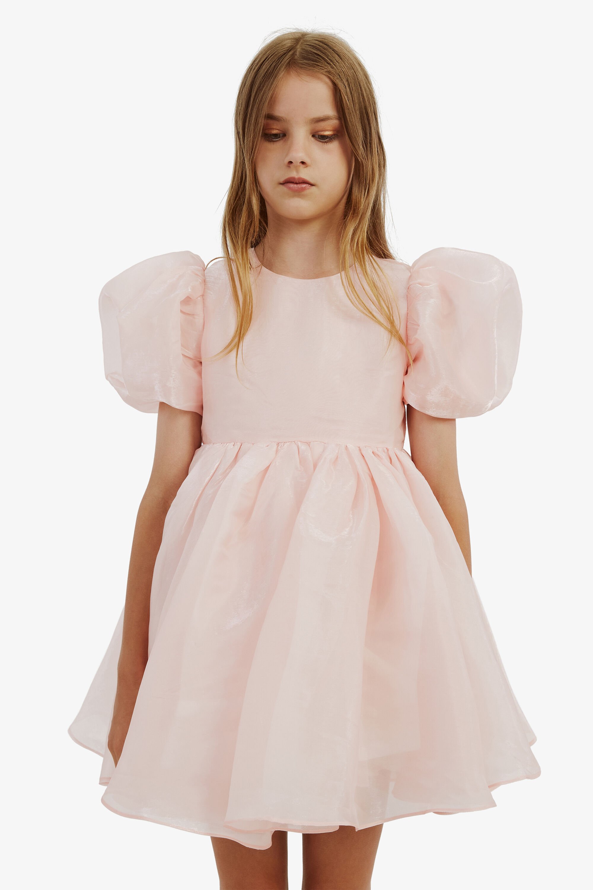 Girls Halina Mini Dress In Powder Pink | Bardot Junior