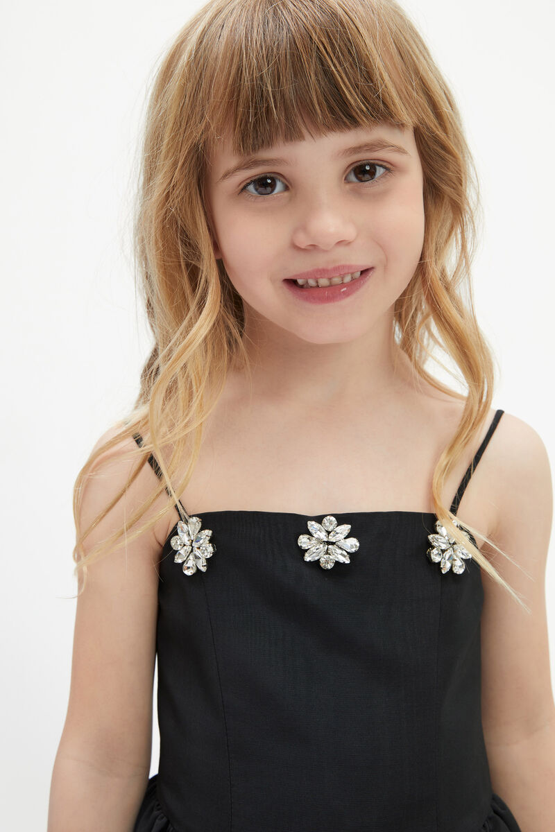 Girls Eden Mini Dress In Black | Bardot Junior